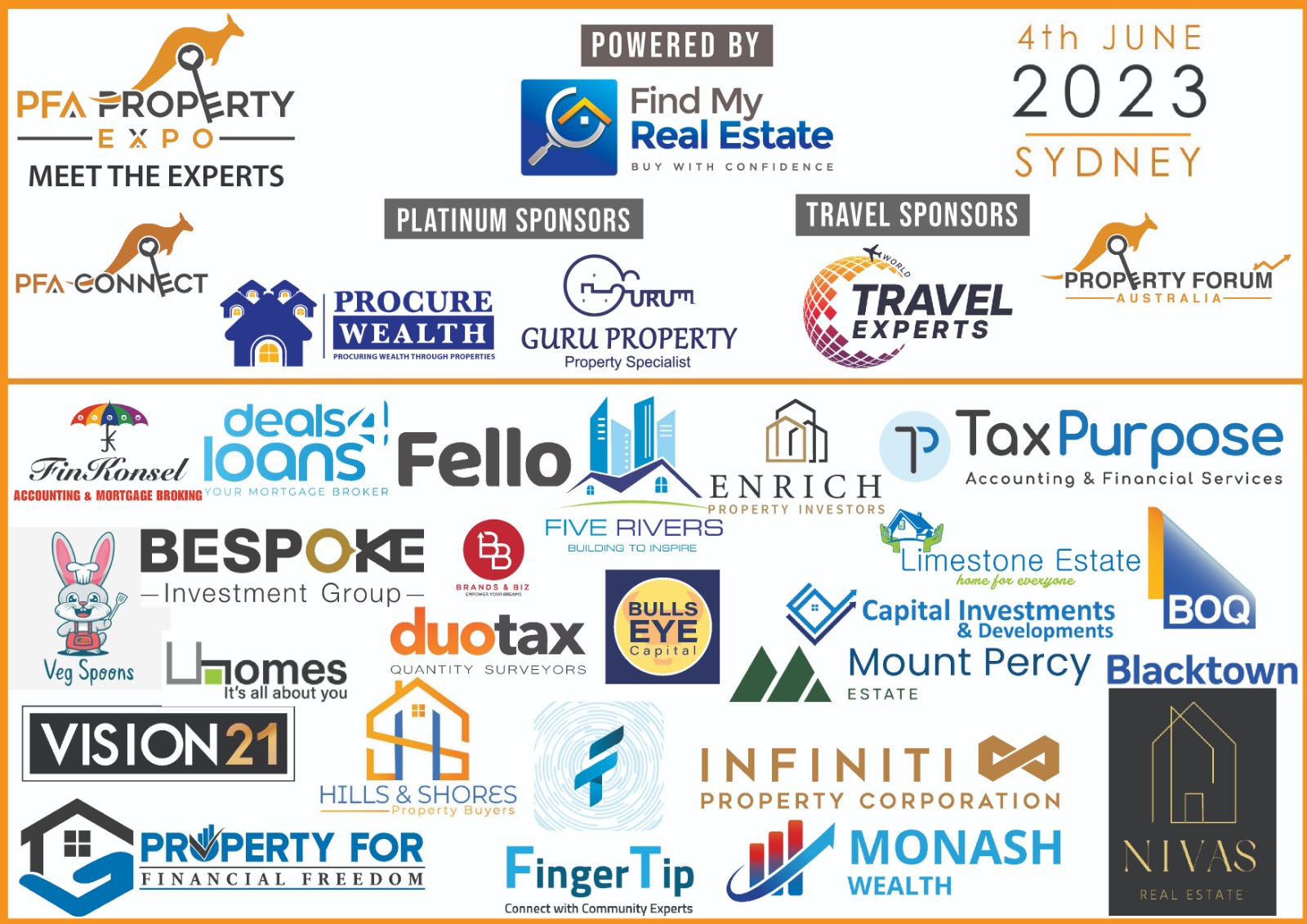 Our Current Sponsors - pfapropertyexpo